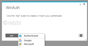 WinAuth 在Windows上运行的2FA双因素认证器 | reizhi