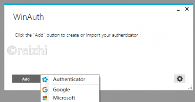 WinAuth 在Windows上运行的2FA双因素认证器 | reizhi