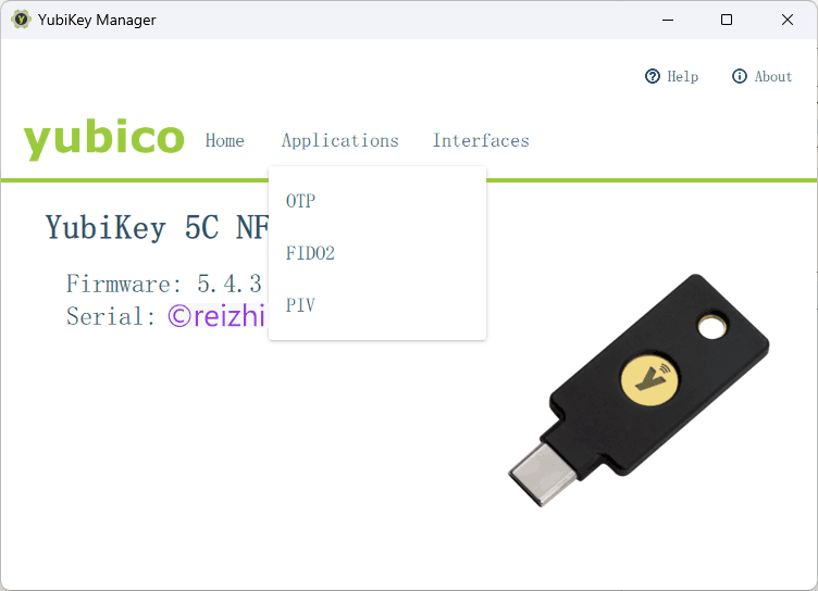 YubiKey YubiKey Manager Reizhi YubiKey YubiKey Manager Reizhi